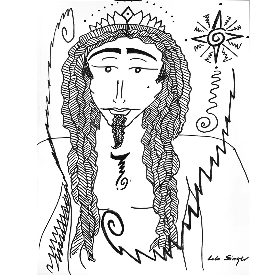 Lola Singer's Spirit Guide Art Gallery: Intuitive Drawings & Tarot ...