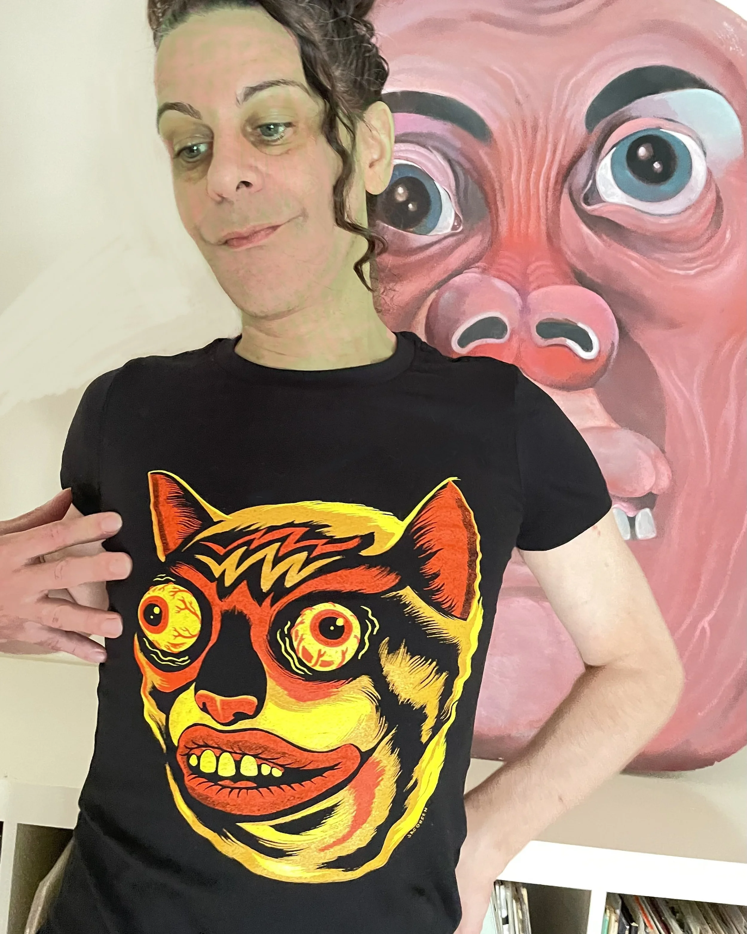 Gregory Jacobsen's Glamour Cats! T-shirts and stickers of goof and ... Gregory Jacobsen's Glamour Cats! T-shirts and stickers of goof and ...