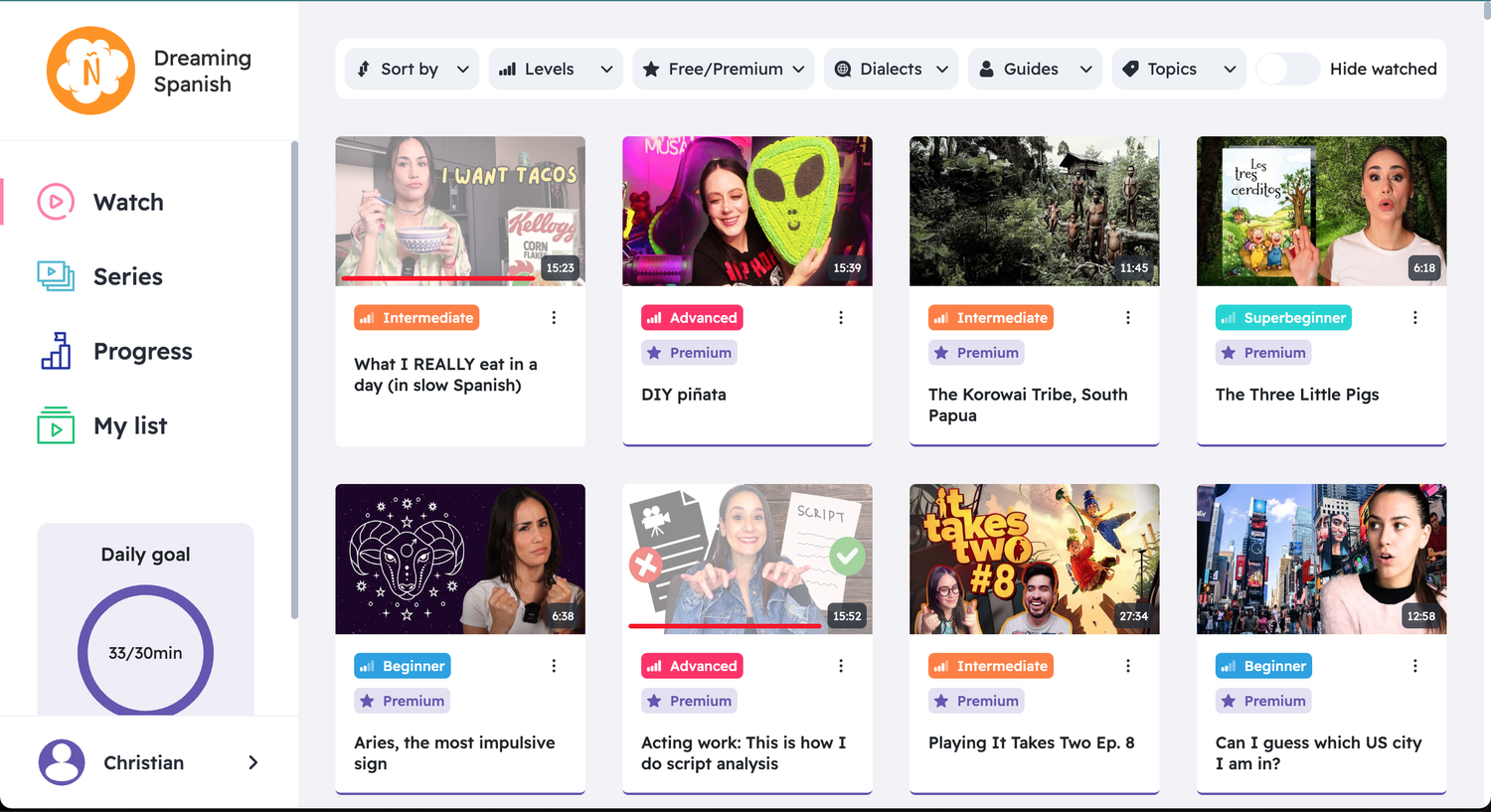 Everything You Need to Know about Dreaming Spanish — Lingtuitive