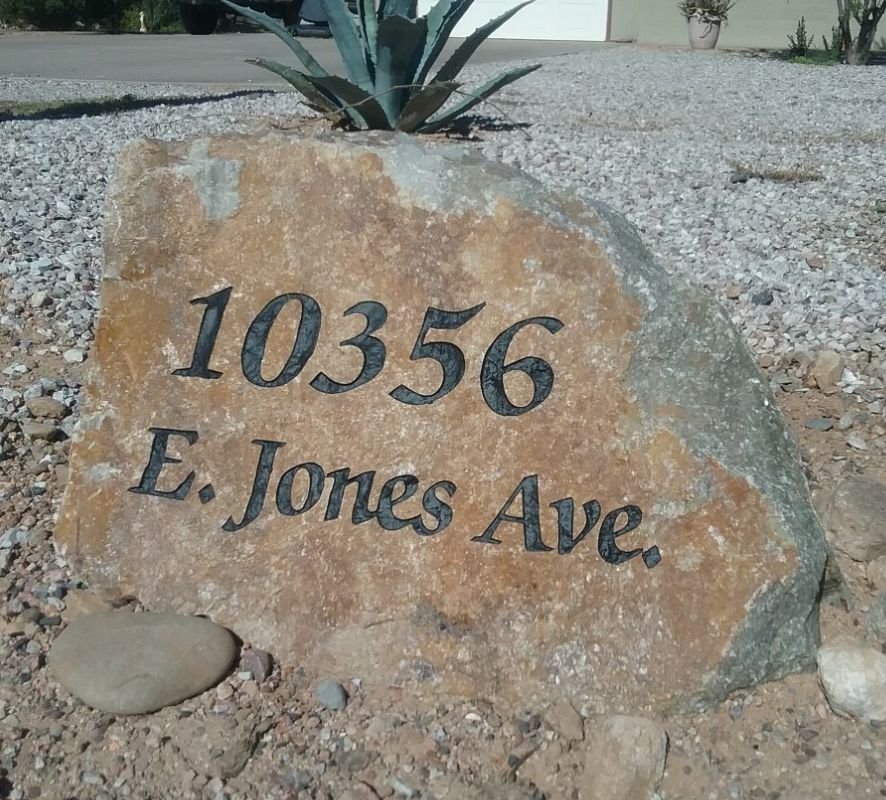 Corporate Stone Signage Ideas