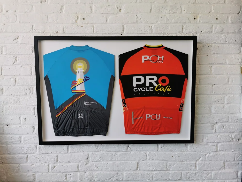 Cycle Shirt Framing | The Bespoke Framer — The Bespoke Framer