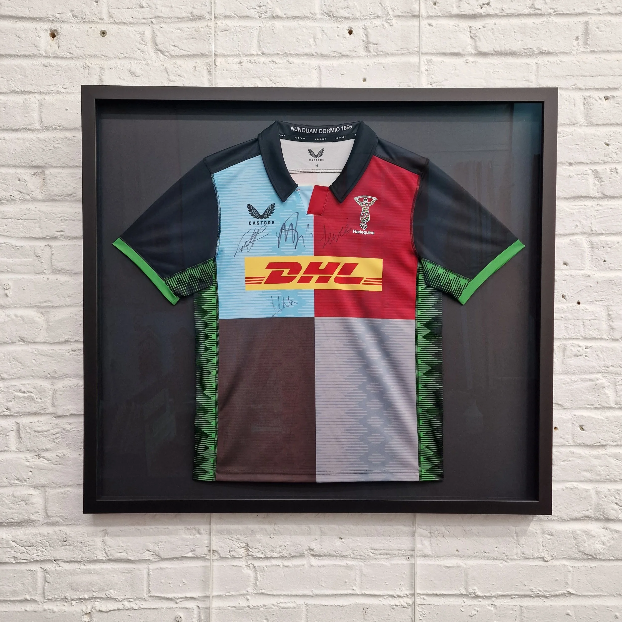 Rugby Shirt Framing — The Bespoke Framer