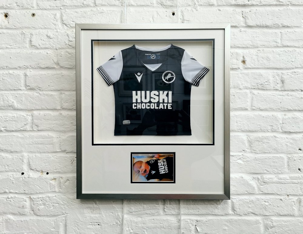 Children's Football Shirt Framing | The Bespoke Framer — The Bespoke Framer