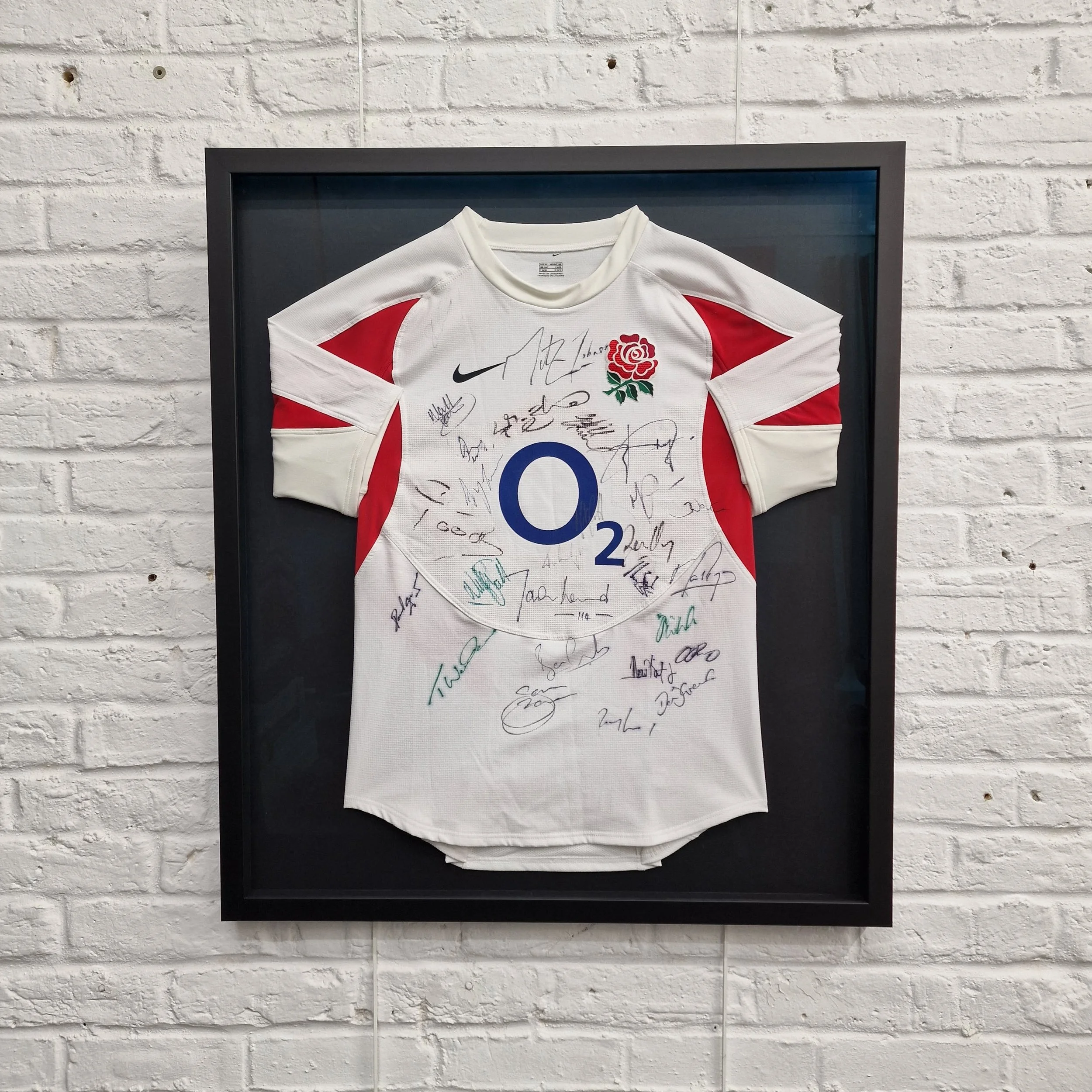 Rugby Shirt Framing — The Bespoke Framer