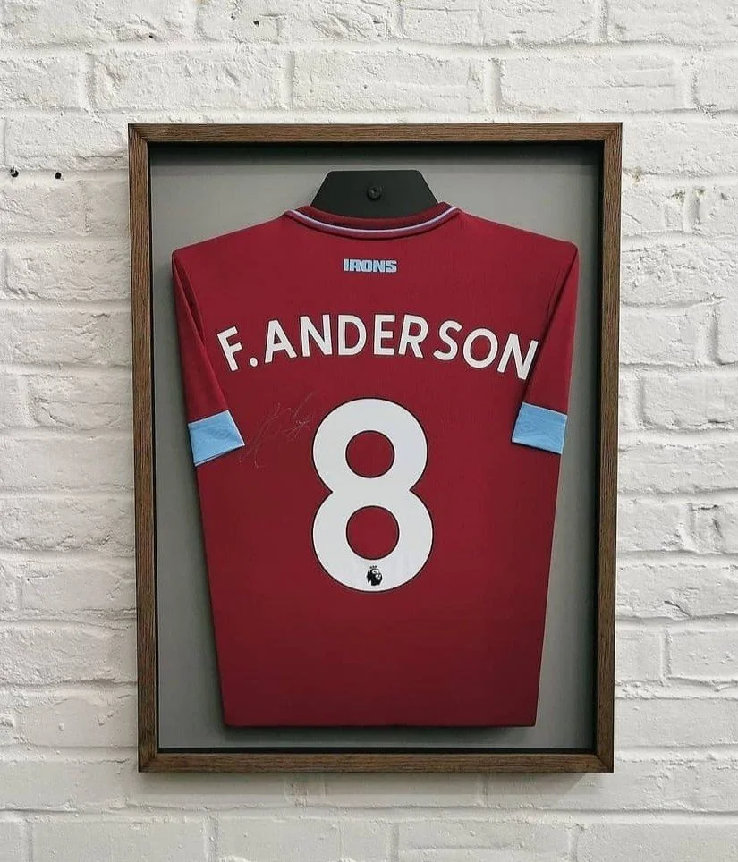 Football shirt Framing — The Bespoke Framer