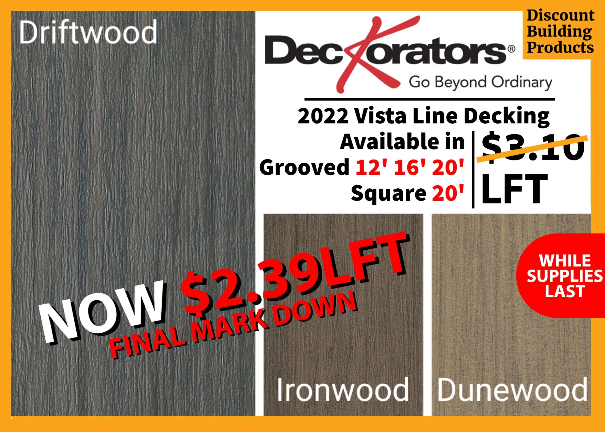 Specials — Timbers Discount Building Products