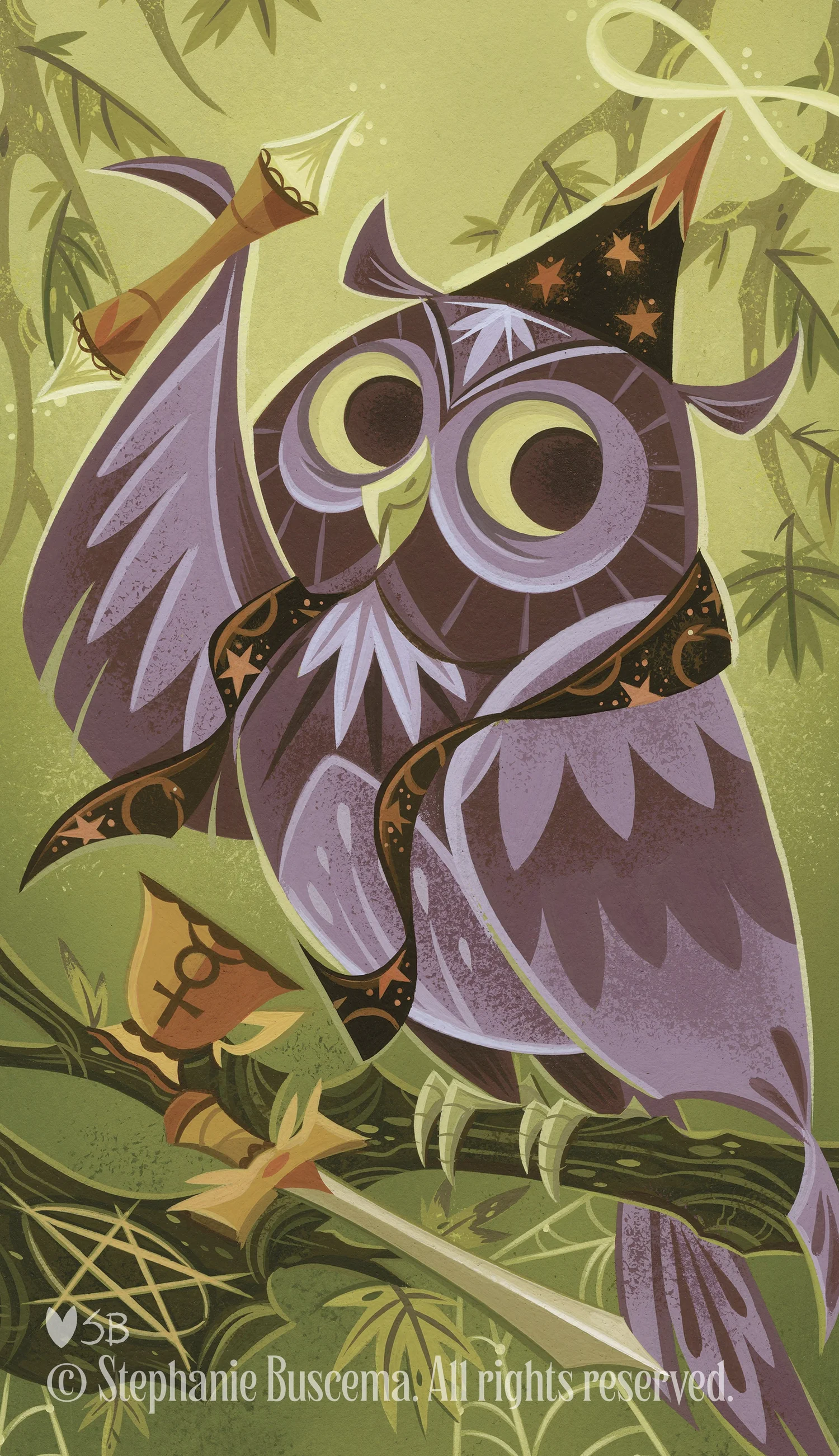 Original Gouache Paintings — Stephanie Buscema — The Art of Stephanie ...