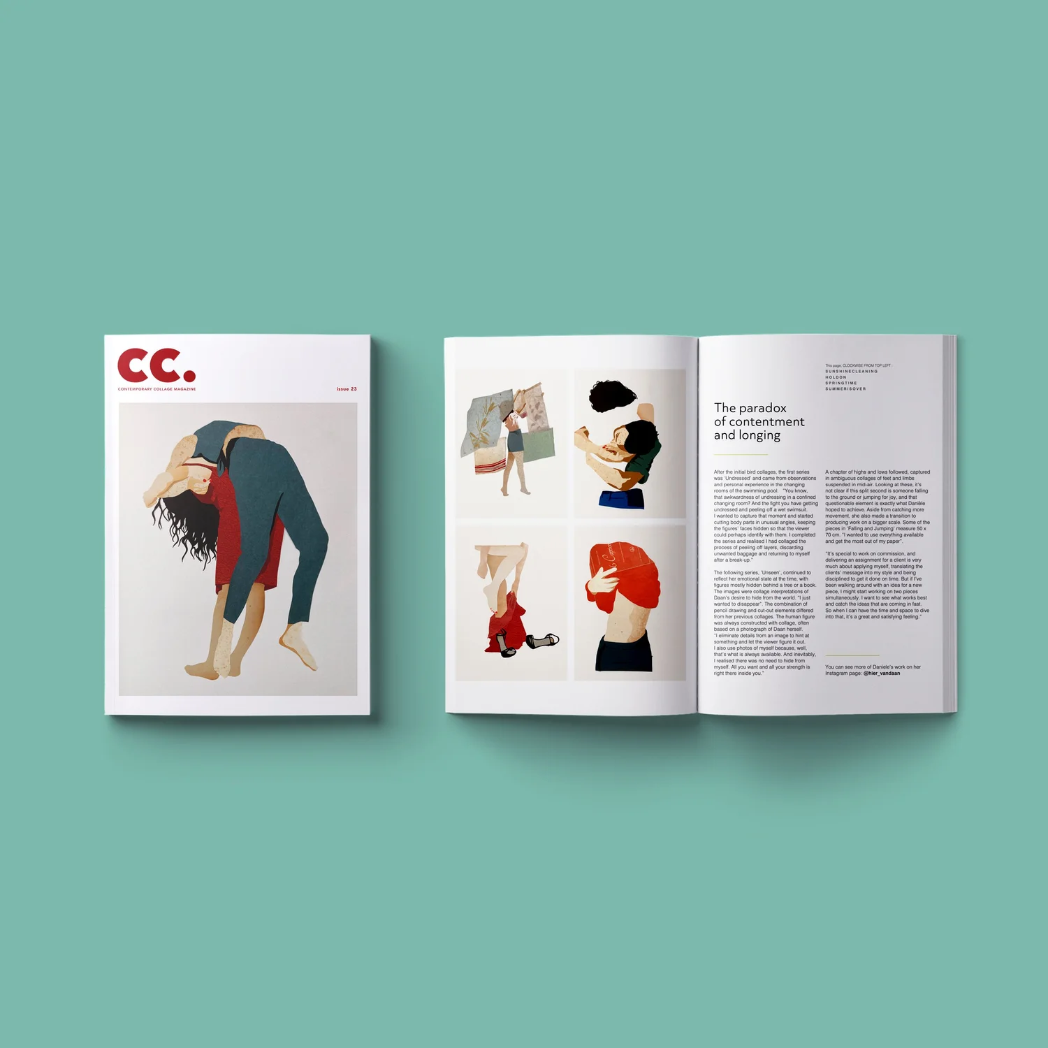 Contemporary Collage Printed Magazine #1 — Contemporary Collage Magazine