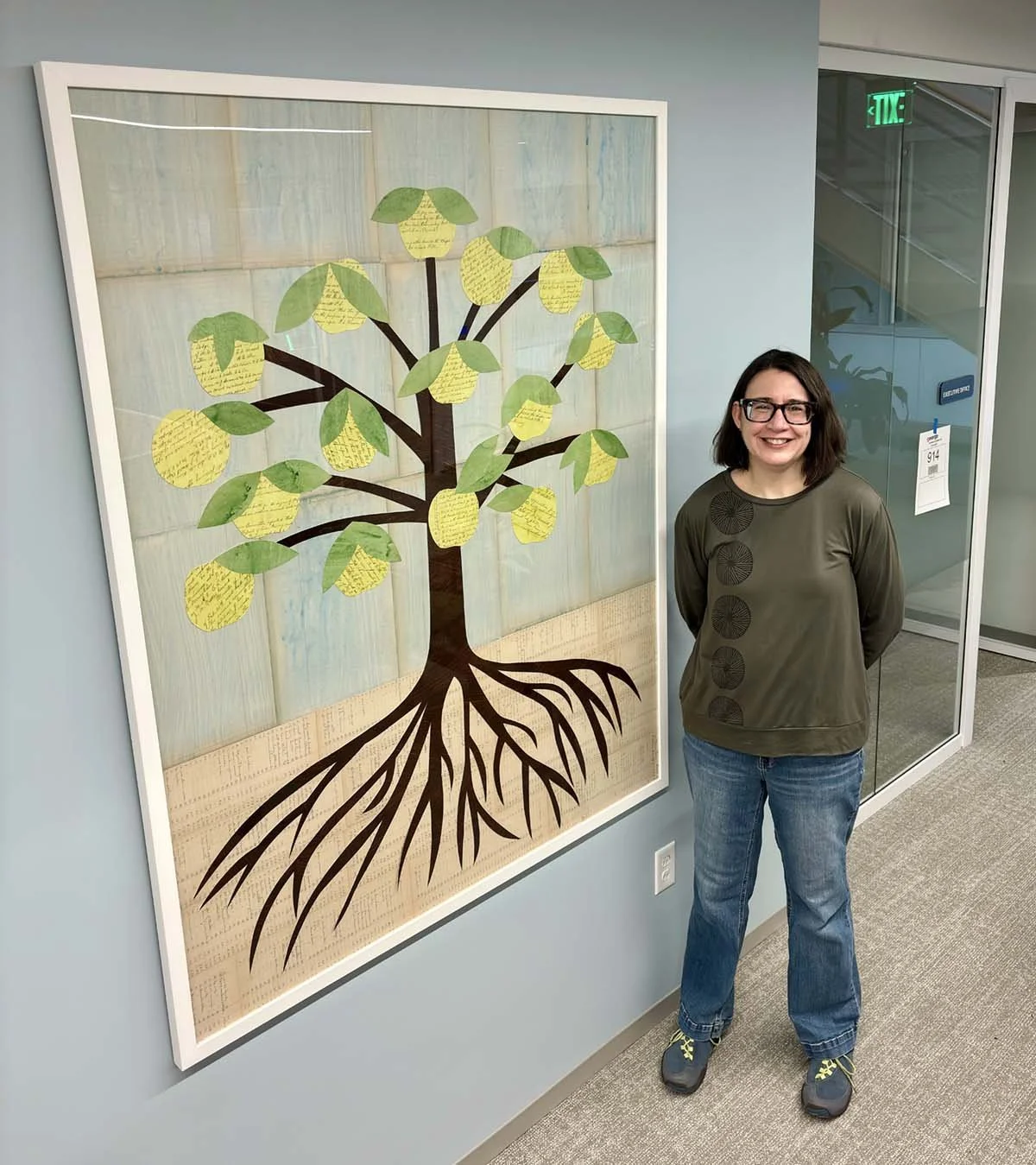 Strong Roots : By Emily Krill — Contemporary Collage Magazine