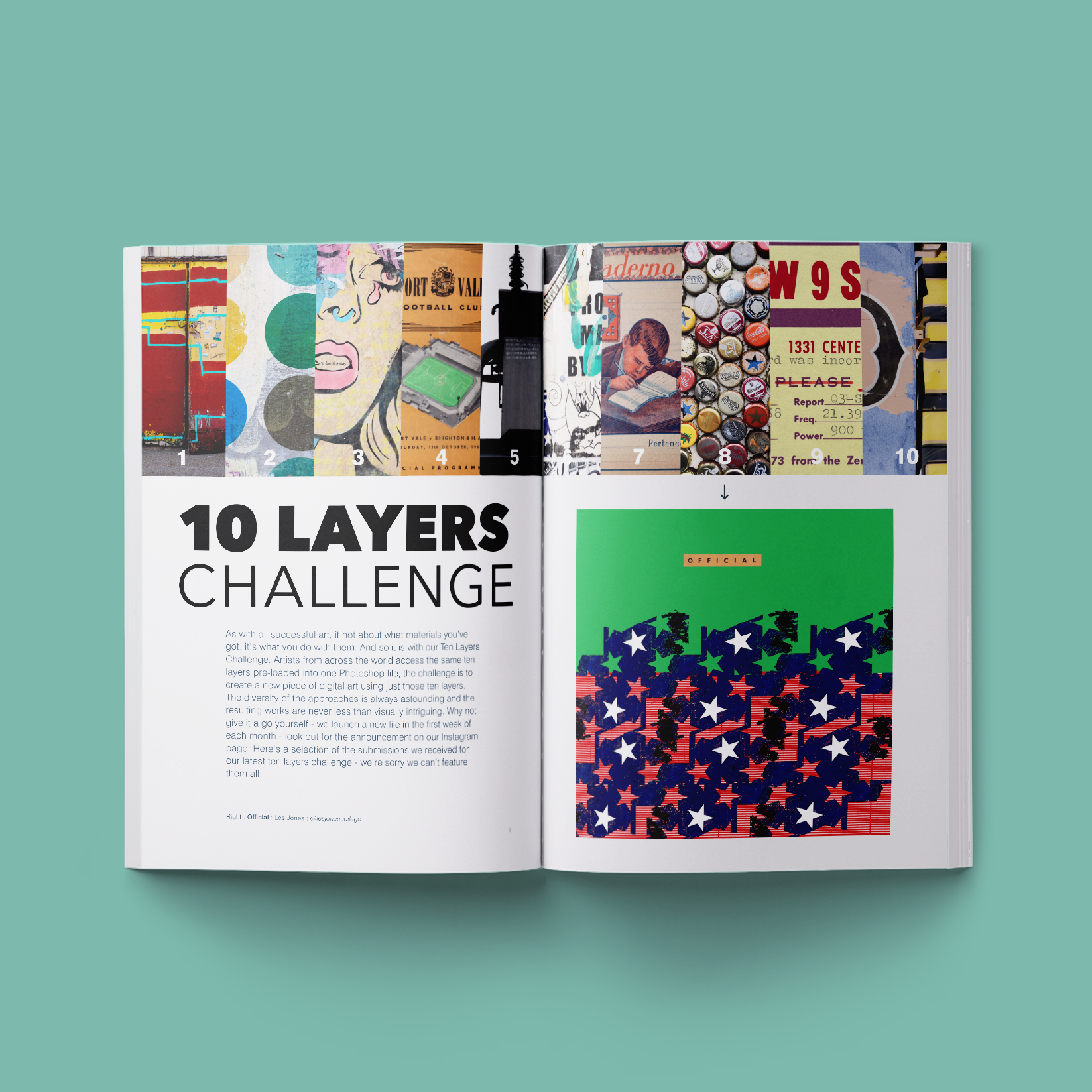 Contemporary Collage Magazine