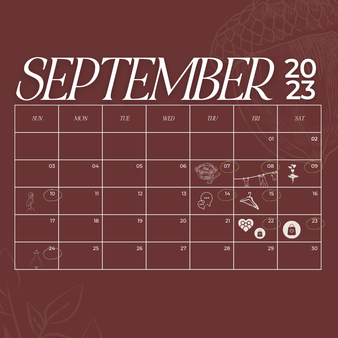 Kahani’s September Calendar! - Kahani Digital Marketing