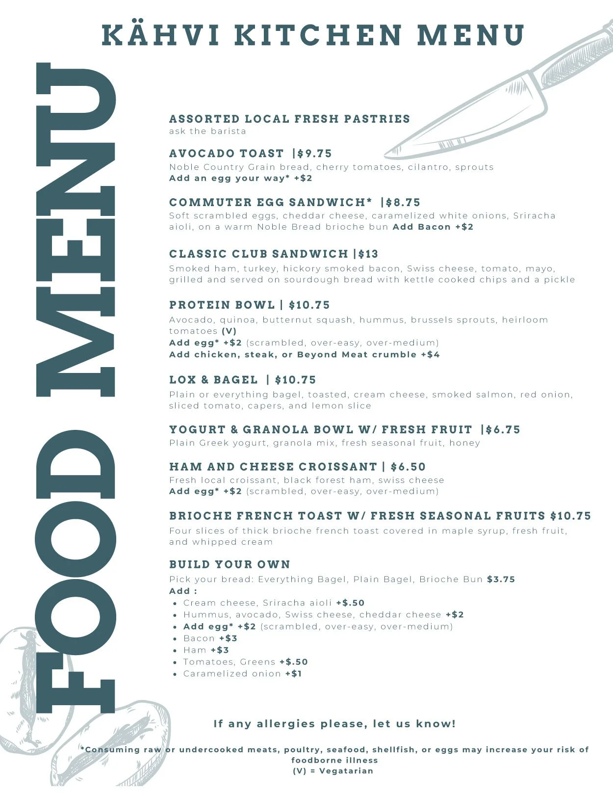 FOOD — KAHVI COFFEE | A relaxed approach to premium coffee