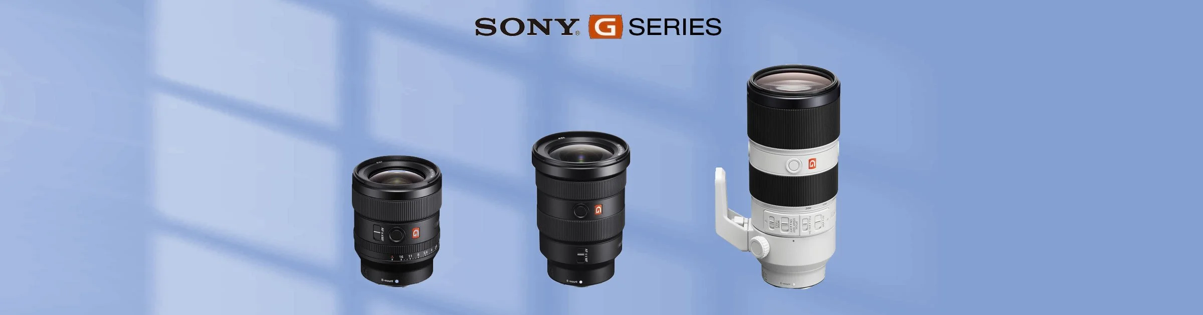 Sony G Series Full Frame Lenses — JMR Rental