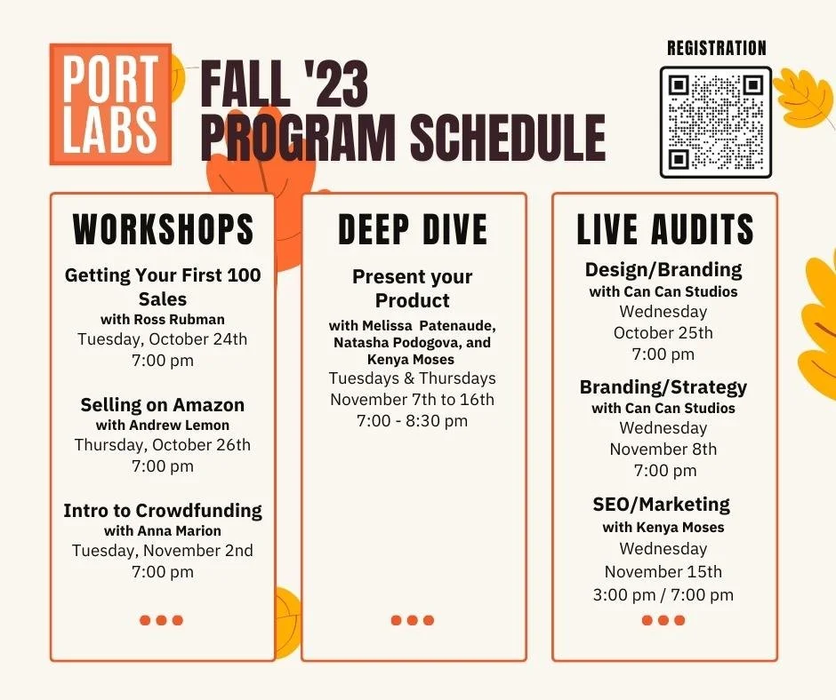 Turning Ideas into Reality: Port Labs Fall '23 Schedule — Port Labs