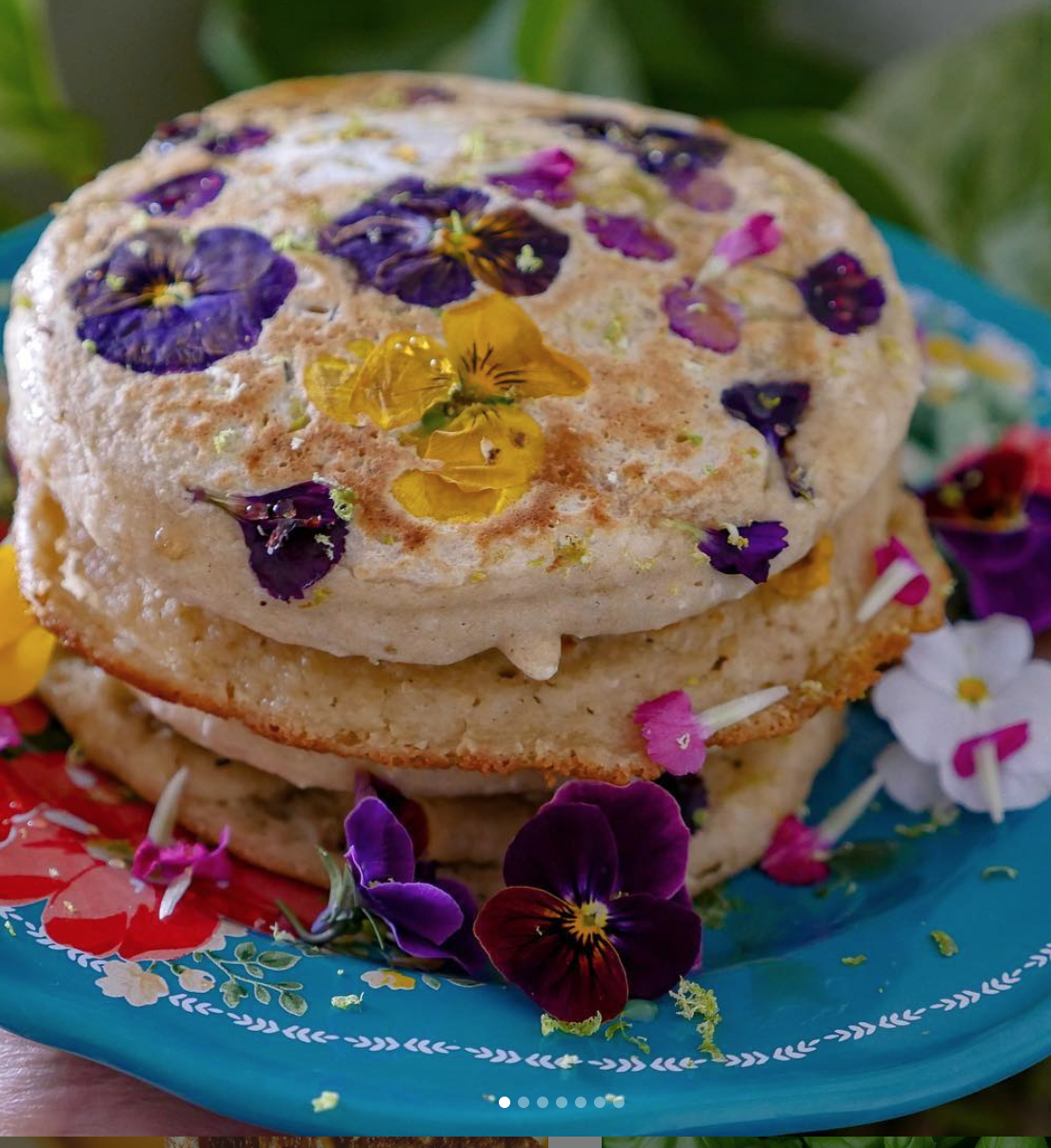 Oat “Flower” Pancakes (Gf) — Taylor Mae Dean
