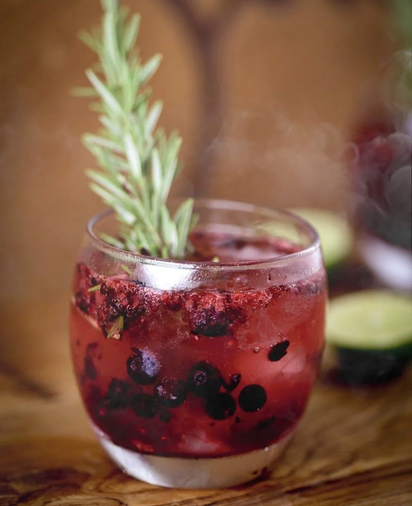 Virgin Wild Blueberry Cocktail — Taylor Mae Dean