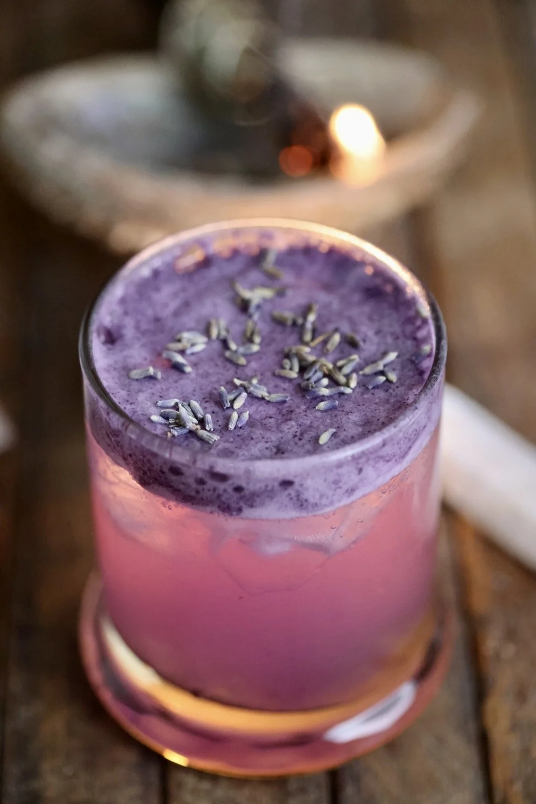 Lavender Amethyst Mocktail — Taylor Mae Dean