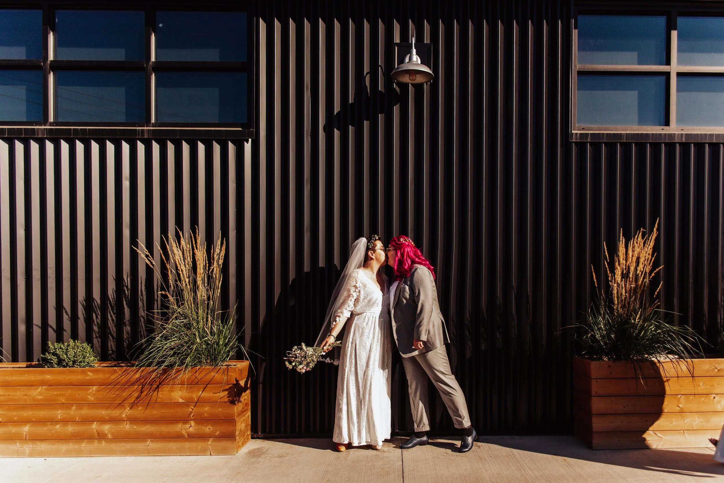Kayla and Chelsea's Storehouse 408 Wedding Nova Scotia Branding and ...