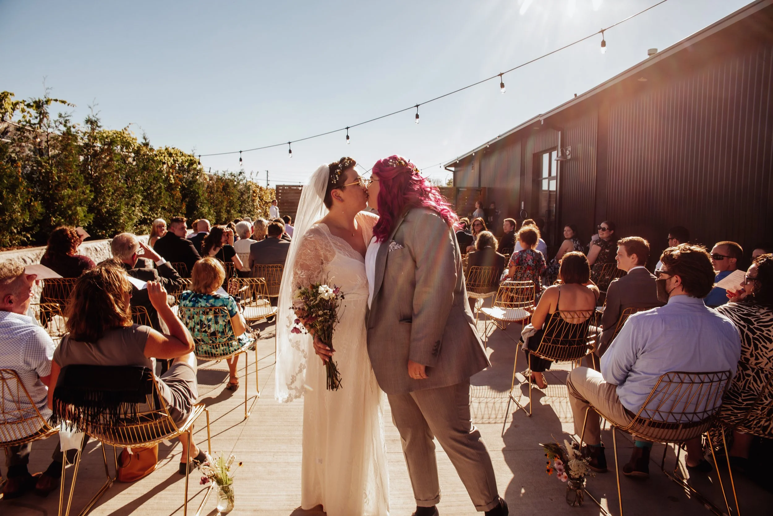 Kayla and Chelsea's Storehouse 408 Wedding Nova Scotia Branding and ...