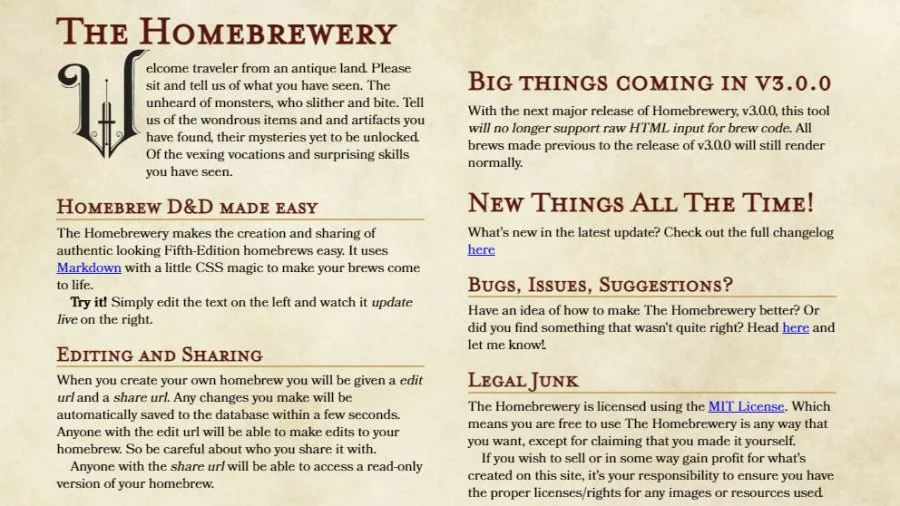 How To Make Your Own DND Homebrew