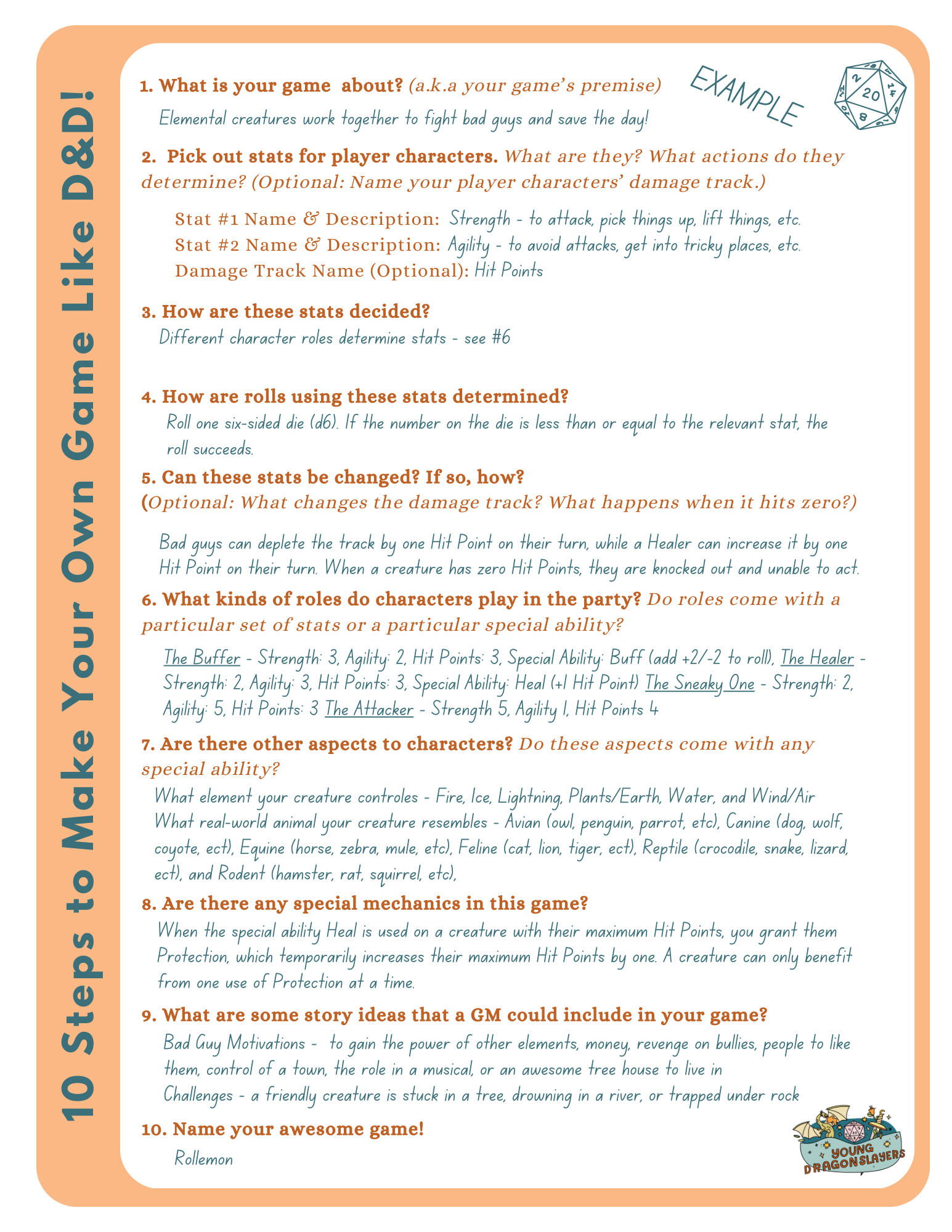 10 Steps to Make Your Own Game Like D&D (With a Printable Guide!)