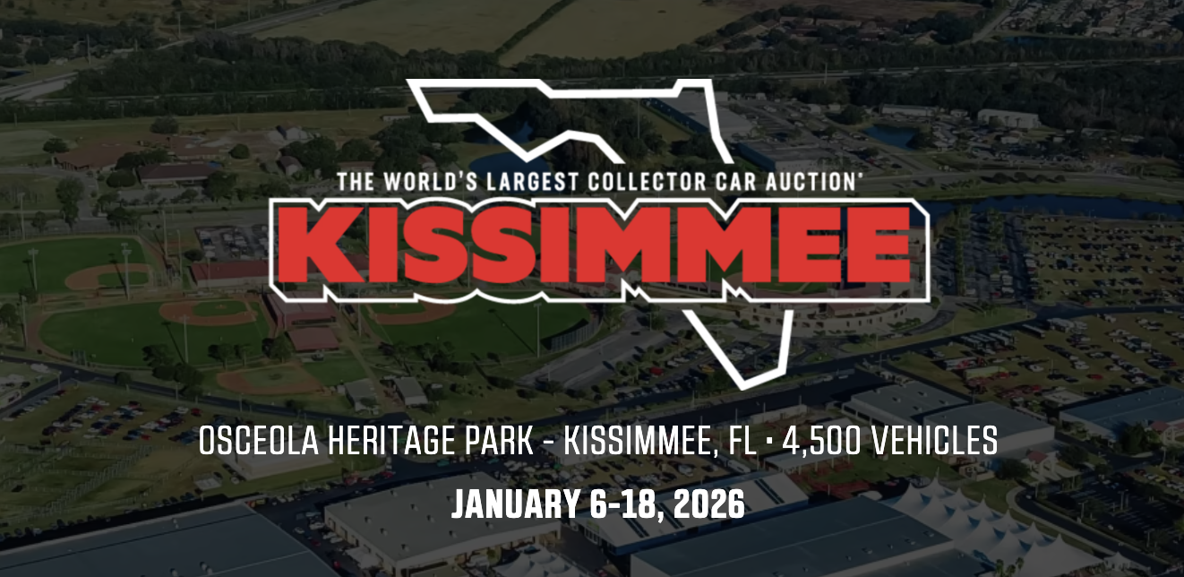 2026 Mecum Kissimmee Car Auction — Venice FL AACA Car Club