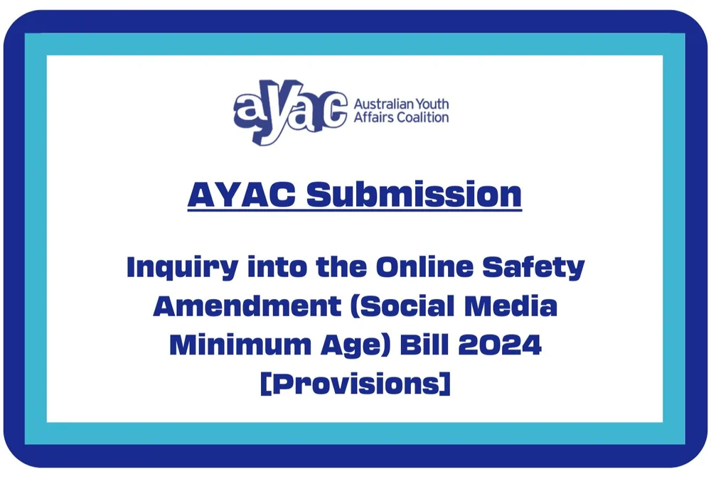 Submissions — Australian Youth Affairs Coalition