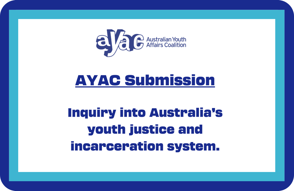 Submissions — Australian Youth Affairs Coalition