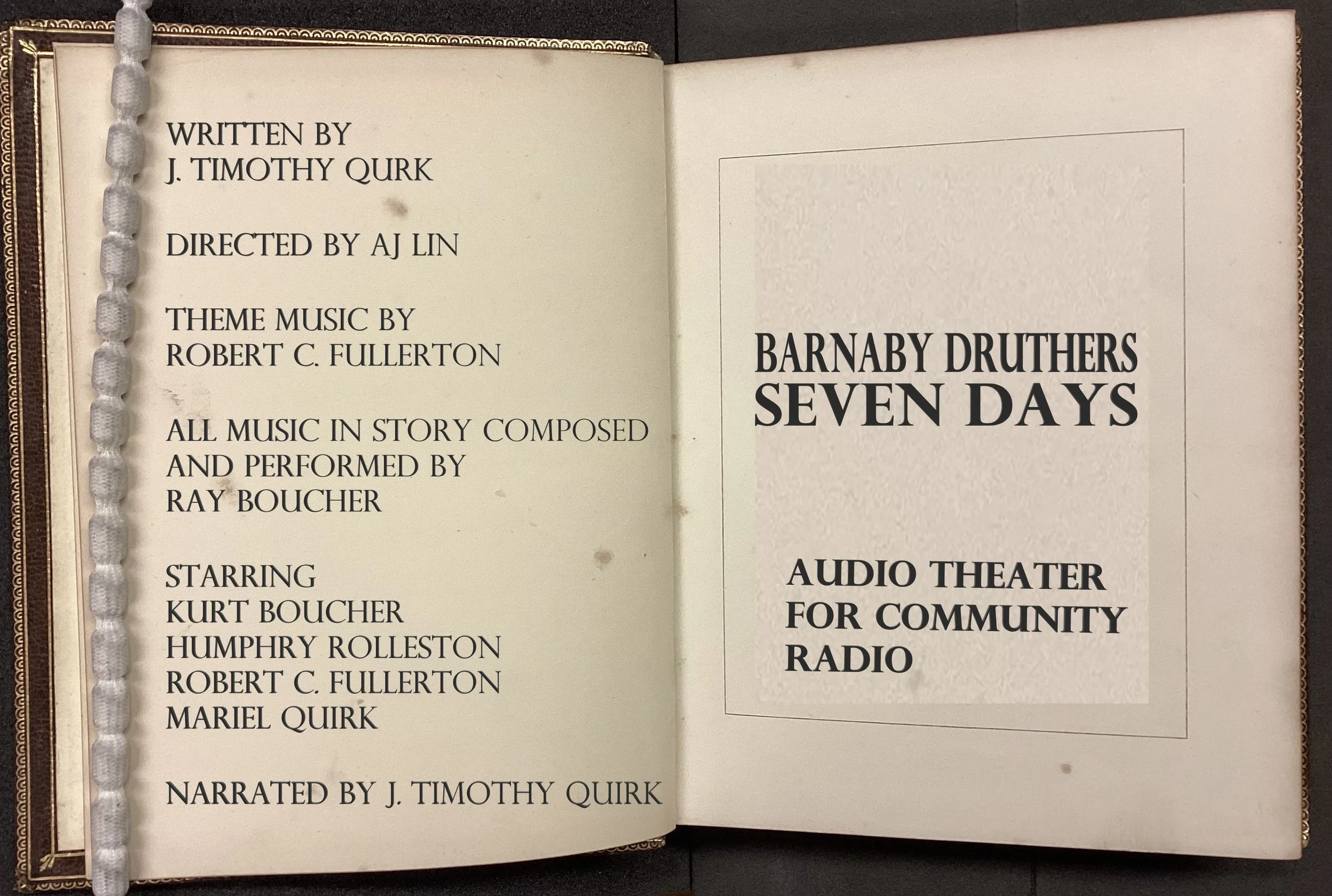 2026 Season 7 — Barnaby Druthers