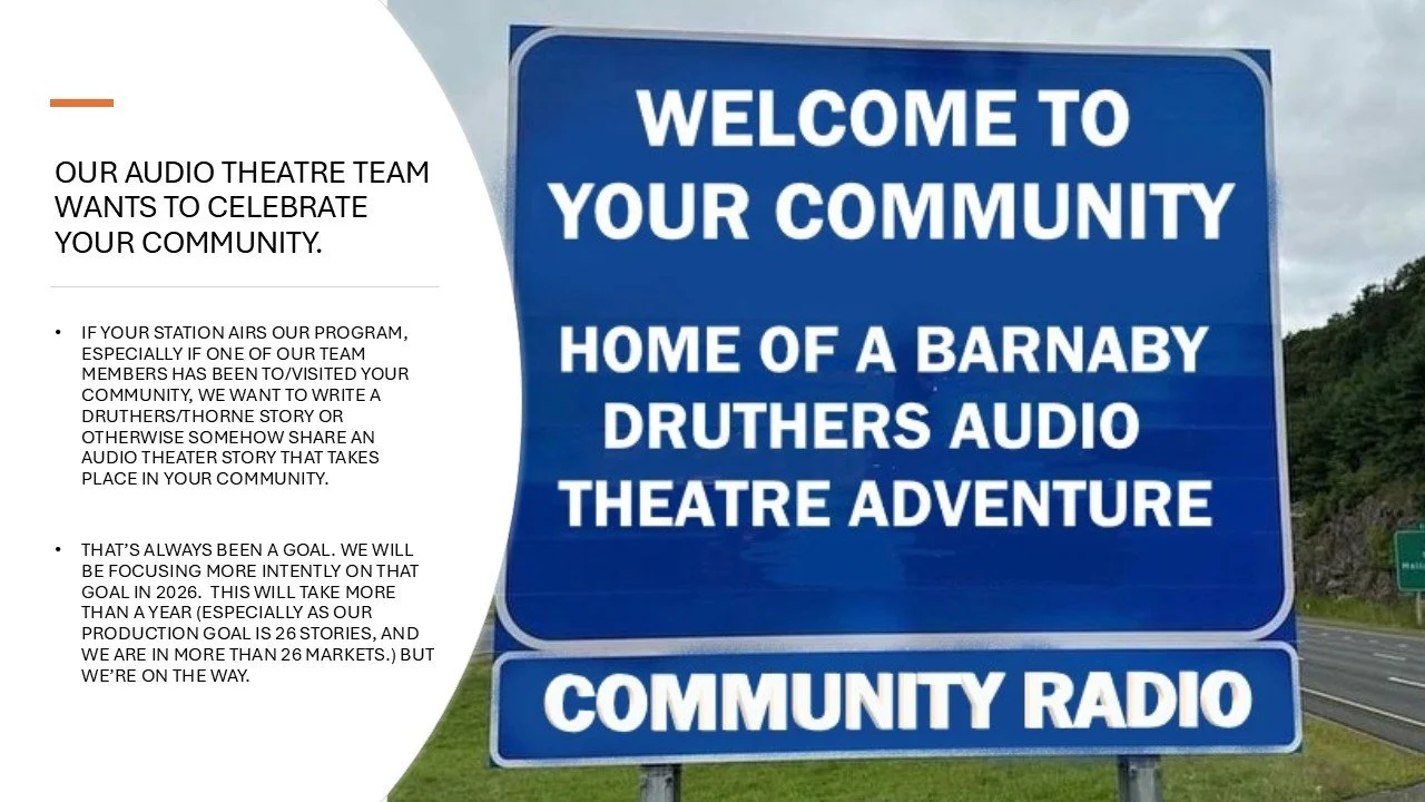 DRUTHERS IN 2026 — Barnaby Druthers