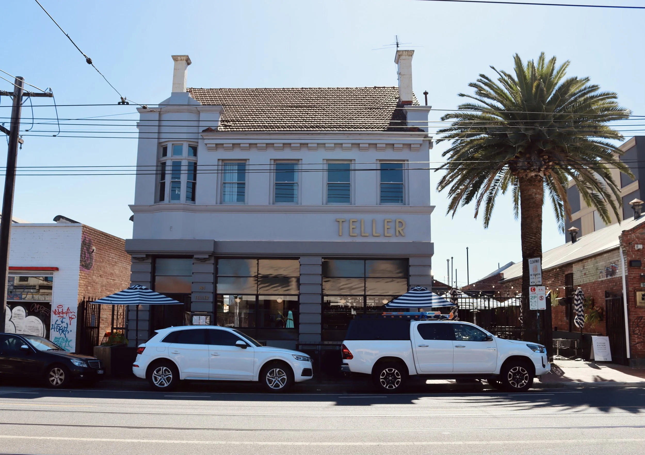 Teller - 81 Lygon Street. Bar, Functions, Beer Garden, All Day Dining