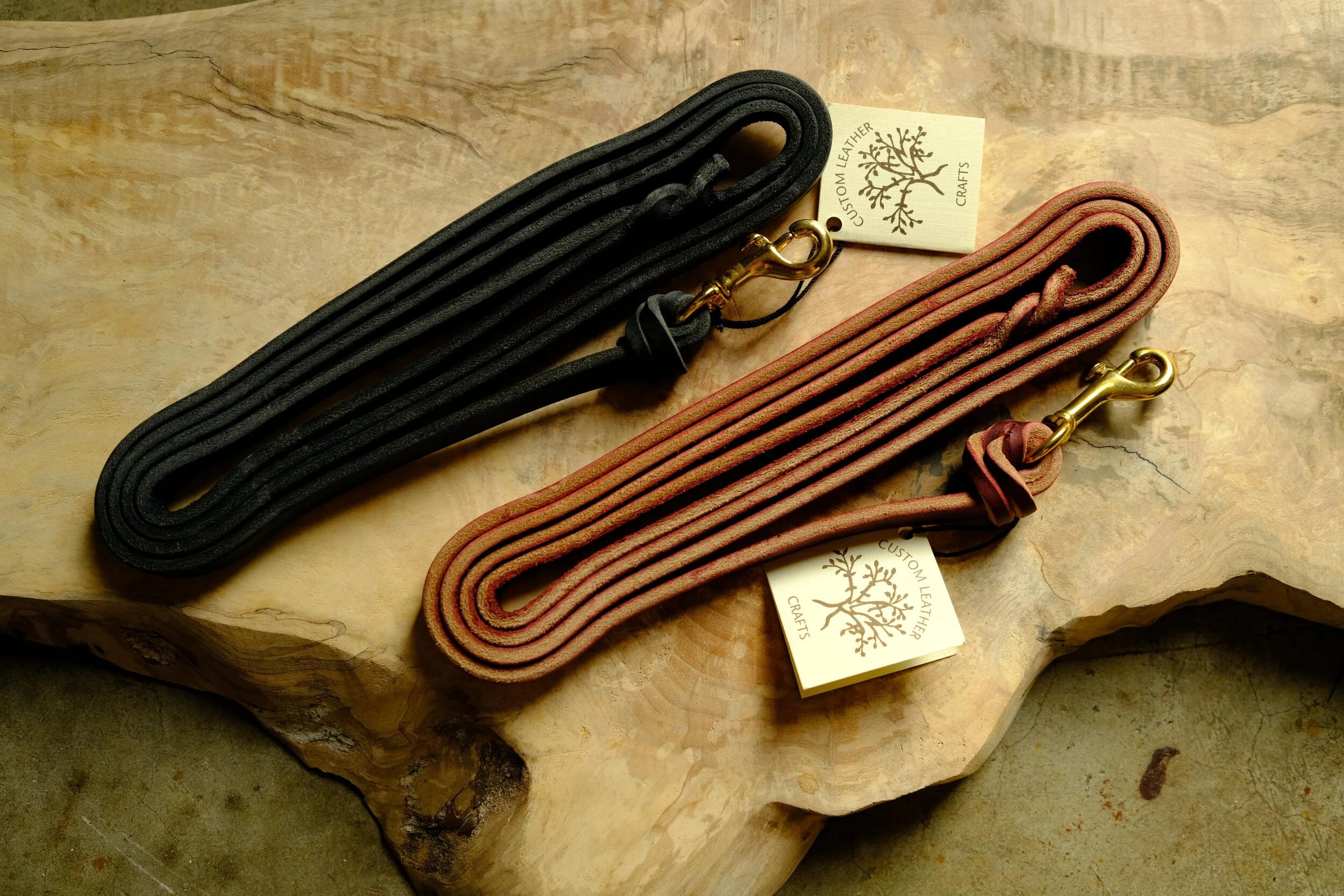 Shop Leather Leashes | Blackwood Canine