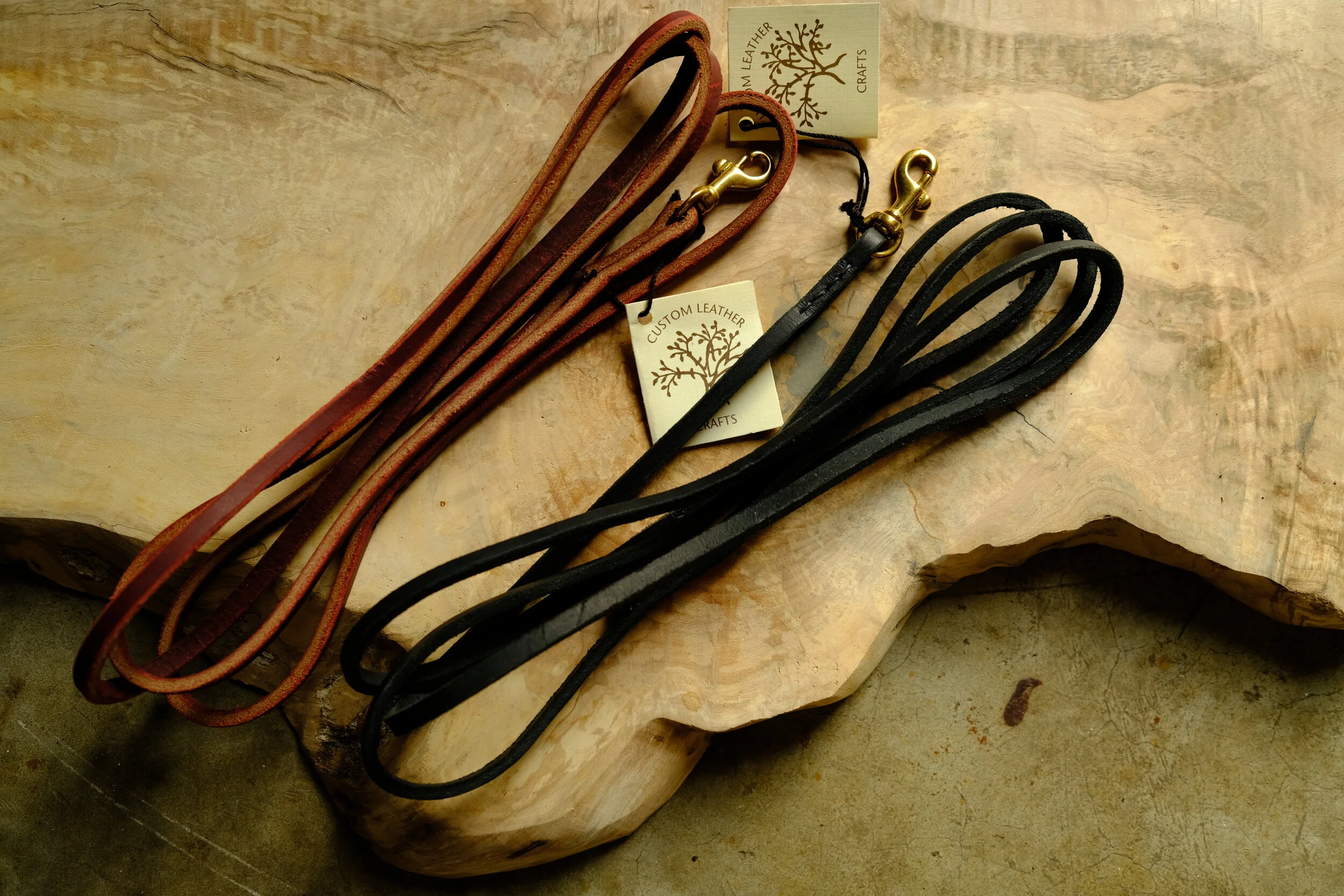Shop Leather Leashes | Blackwood Canine