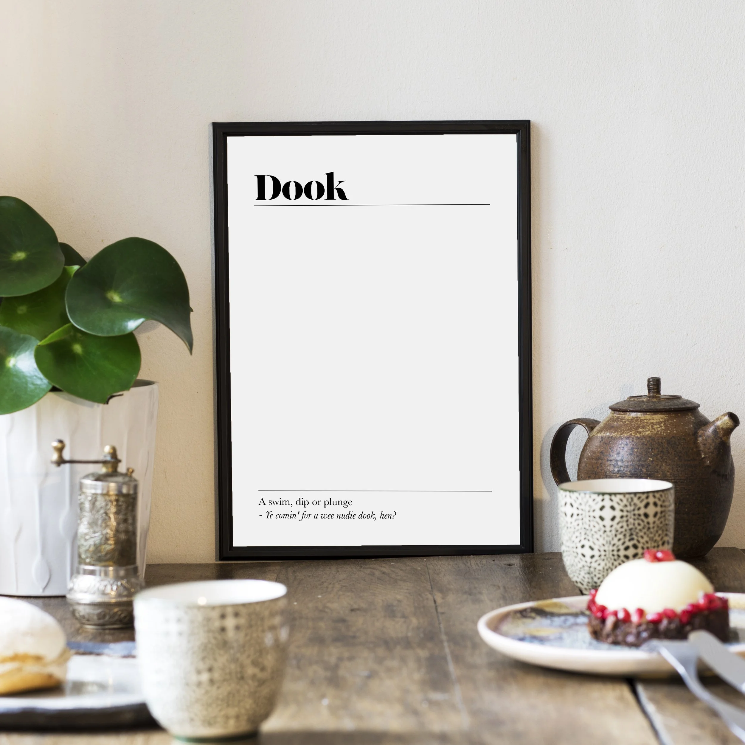 Pish - funny Scottish art prints by Hause & Havers — Hause&Havers