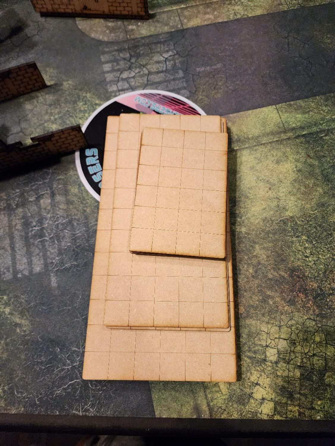 Clear acrylic GW bases — Rexer's Lasers