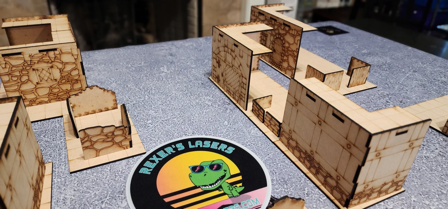 Custom Cut MDF and Acrylic - 40k Terrain and Game Aides — Rexer's Lasers