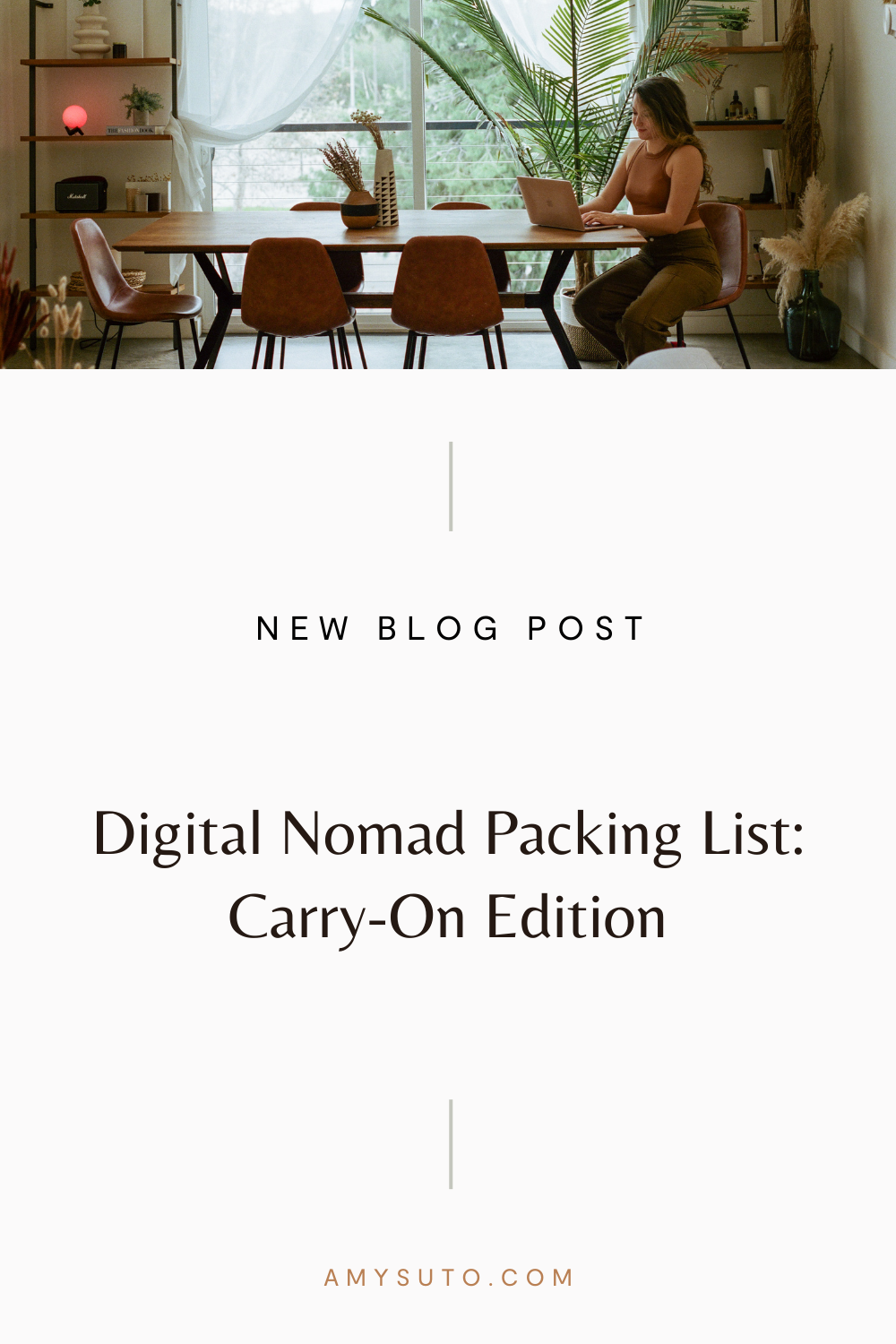 Digital Nomad Packing List: Carry-On Edition