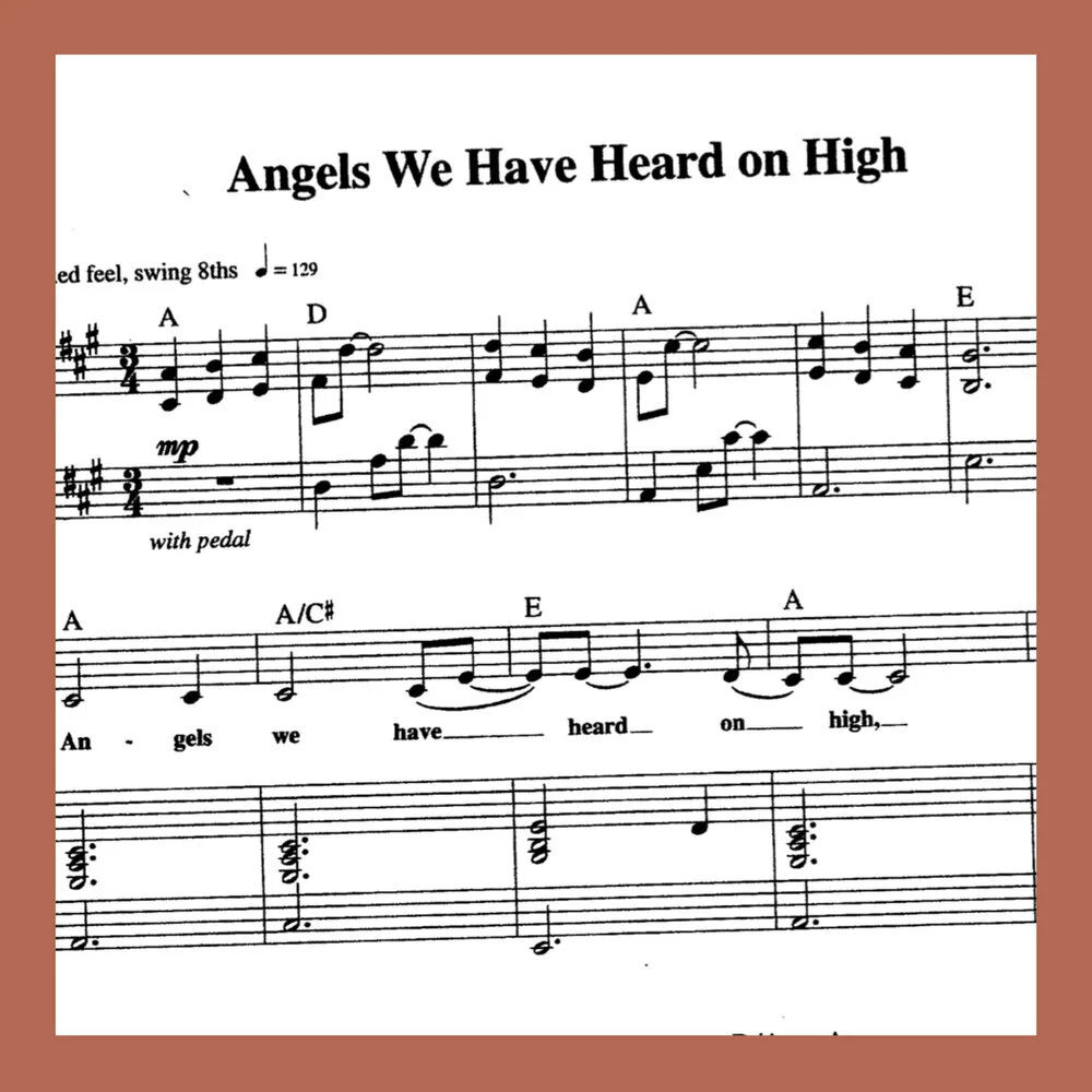 Angels We Have Heard On High Sheet Music C