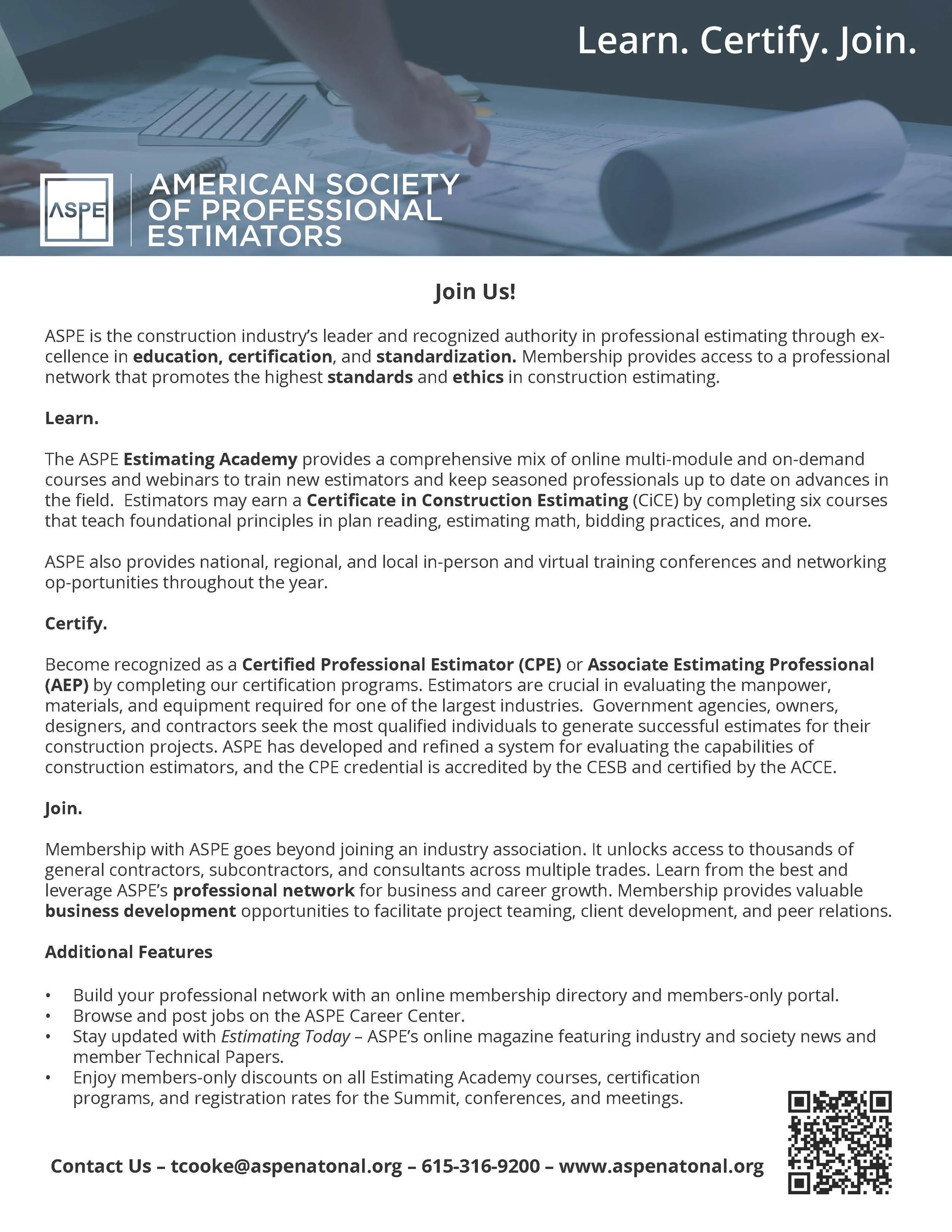 MEMBERSHIP — ASPE CHAPTER 4