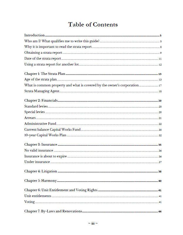 What to look for in a strata report — Purchase with Penny