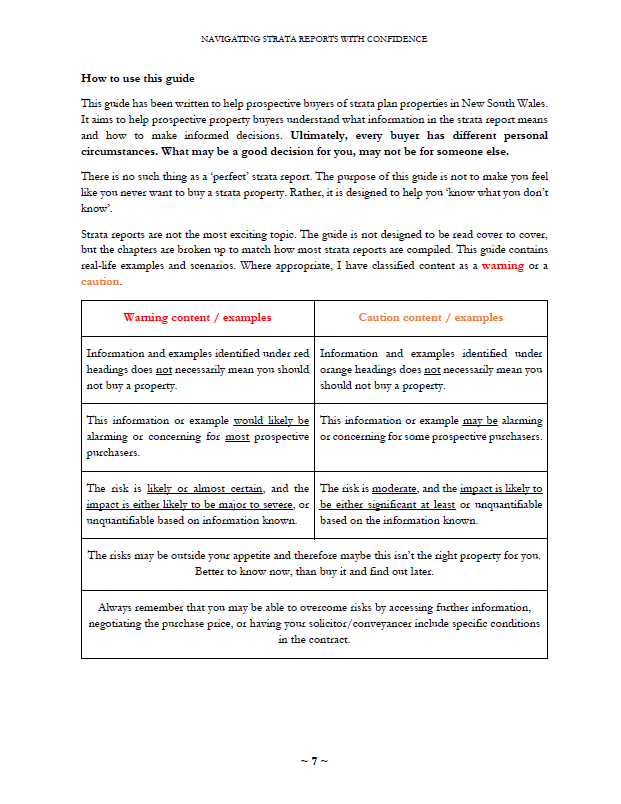 What to look for in a strata report — Purchase with Penny