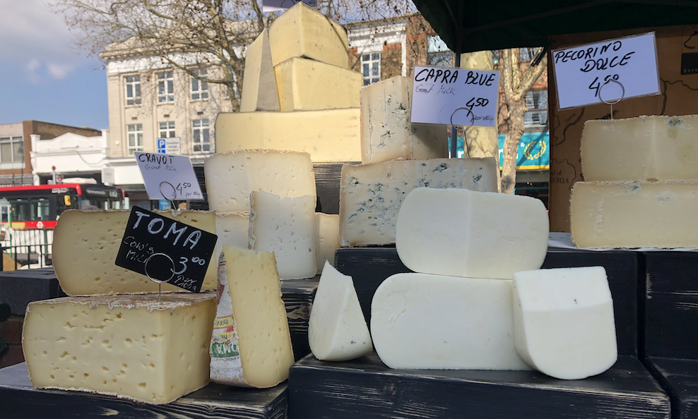 London's Only Specialist Cheese Market