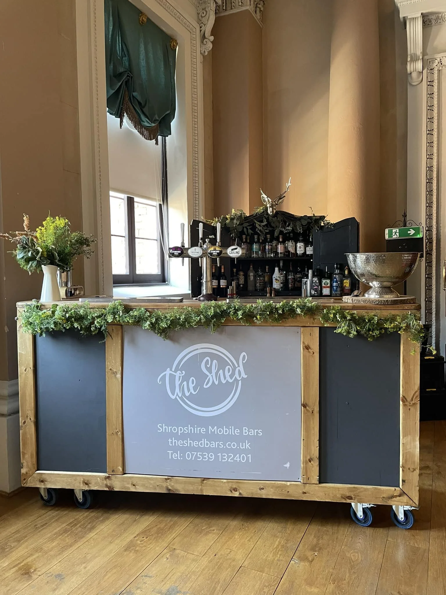 Indoor Bars — The Shed Events | Mobile Bars