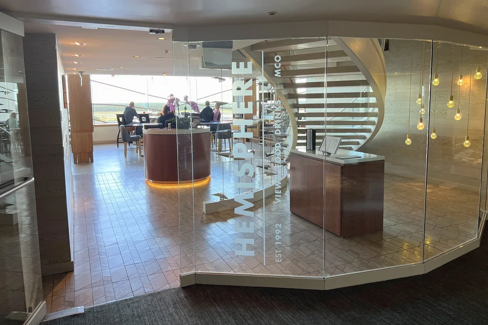 Hemisphere Restaurant MCO Review | The Orlando DINKs Blog