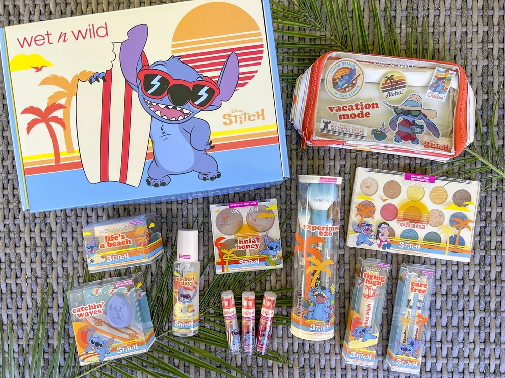 Stitch x Wet n Wild Beauty Collection Review | Disney Makeup | The ...