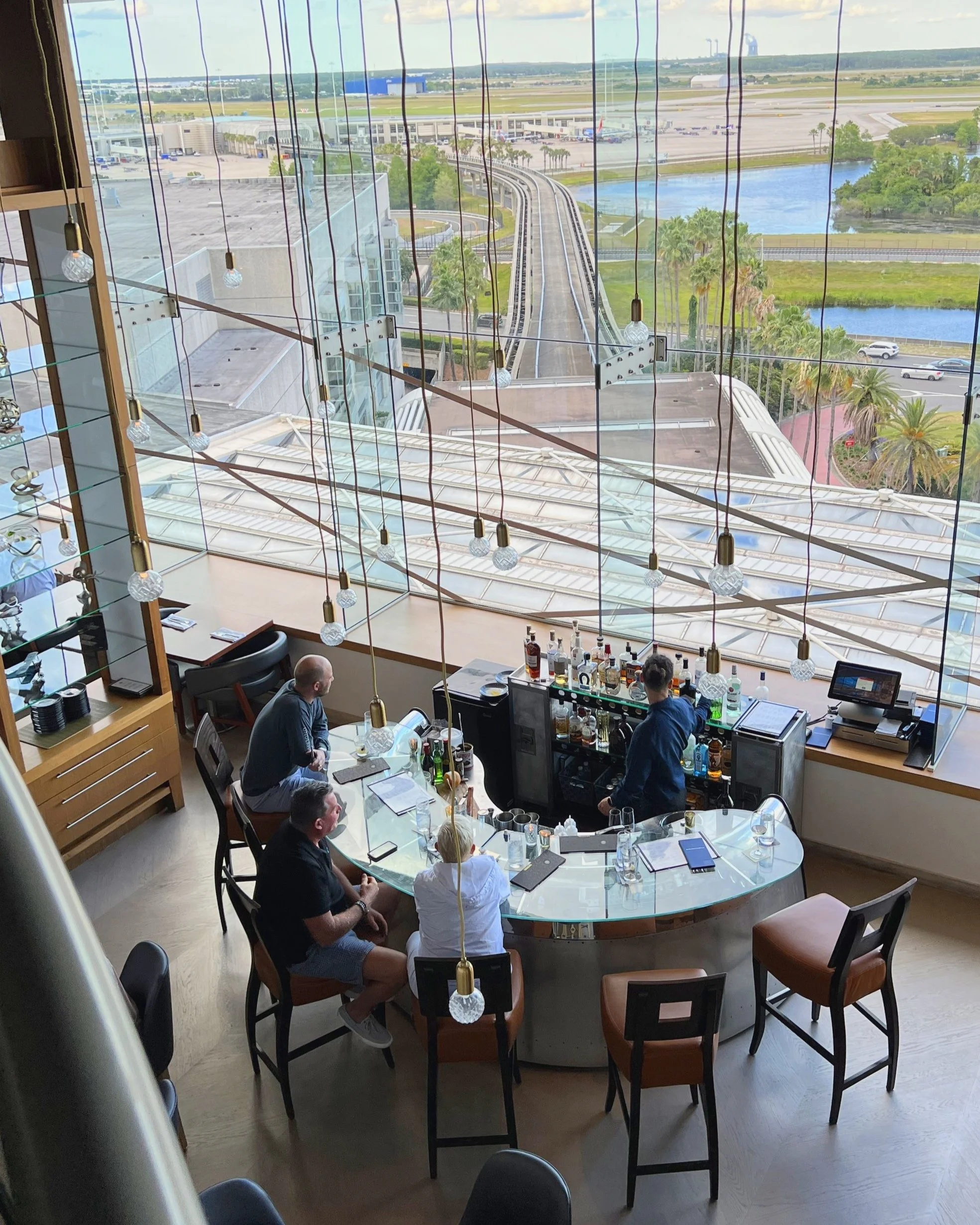 Hemisphere Restaurant MCO Review | The Orlando DINKs Blog