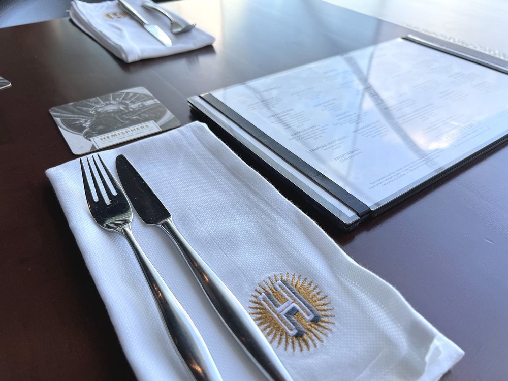 Hemisphere Restaurant MCO Review | The Orlando DINKs Blog