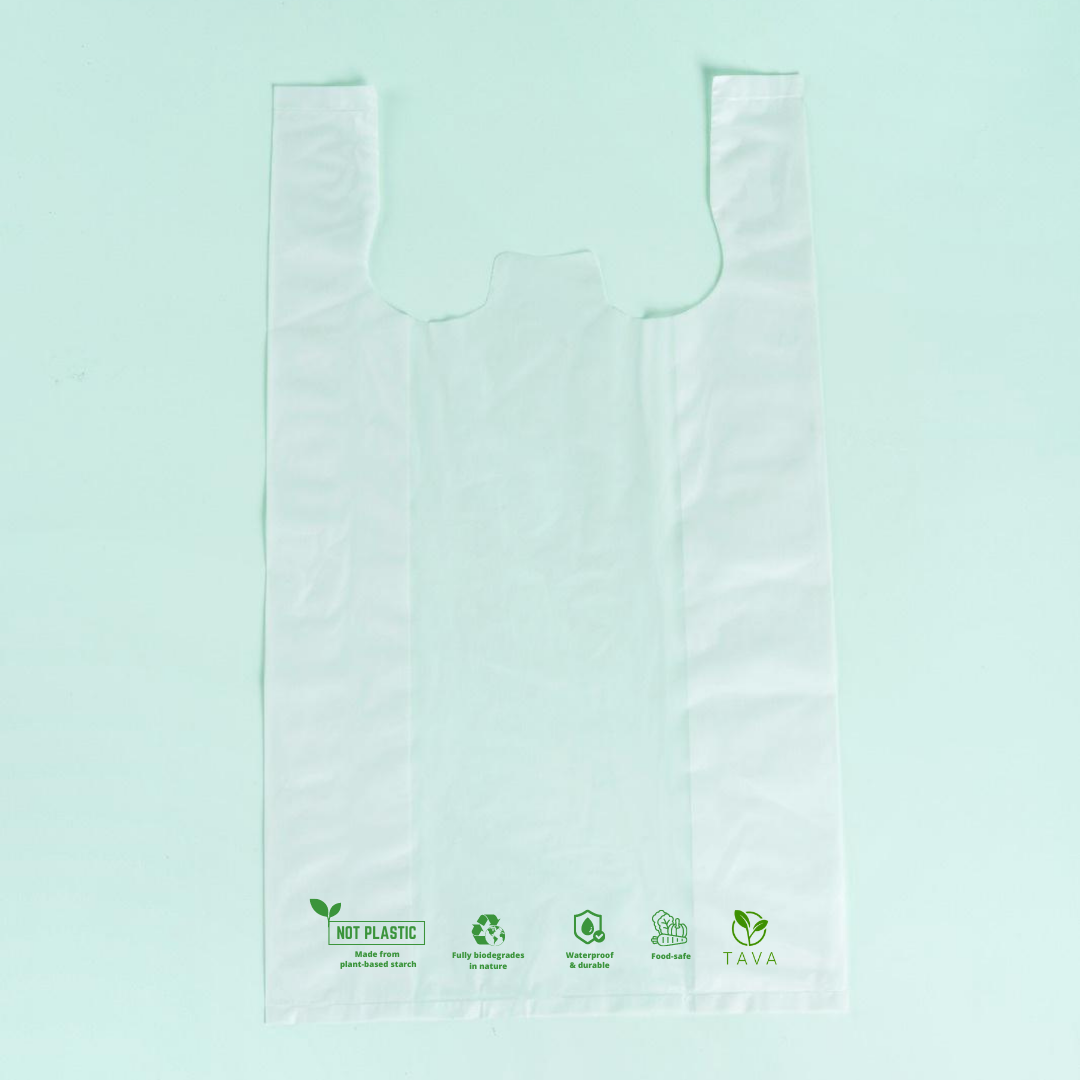 Biodegradable Multipurpose Bioplastic Bag — TAVA | Plant-based ...