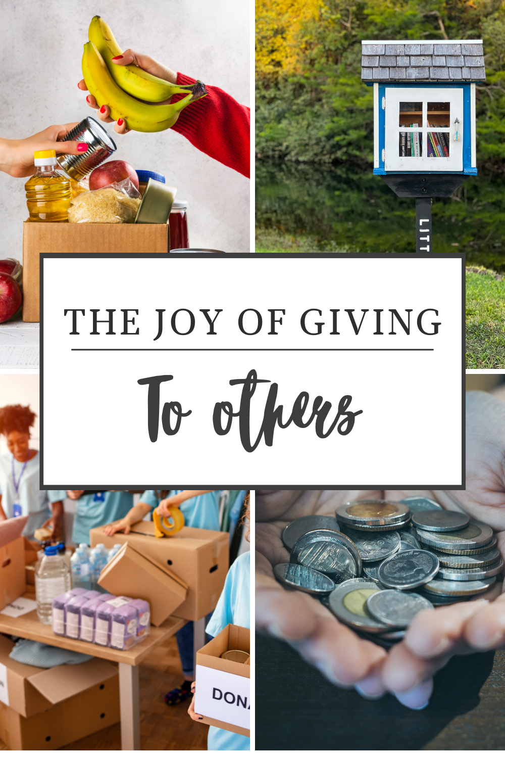 The Joy Of Giving To Others — Saving Joyfully