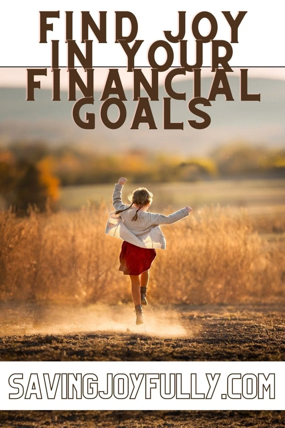 FIND JOY IN YOUR FINANCIAL GOALS — Saving Joyfully